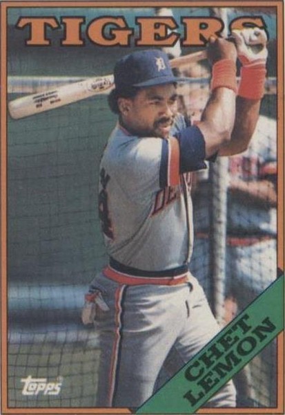 1988 Topps - #366 Chet Lemon for sale online | eBay