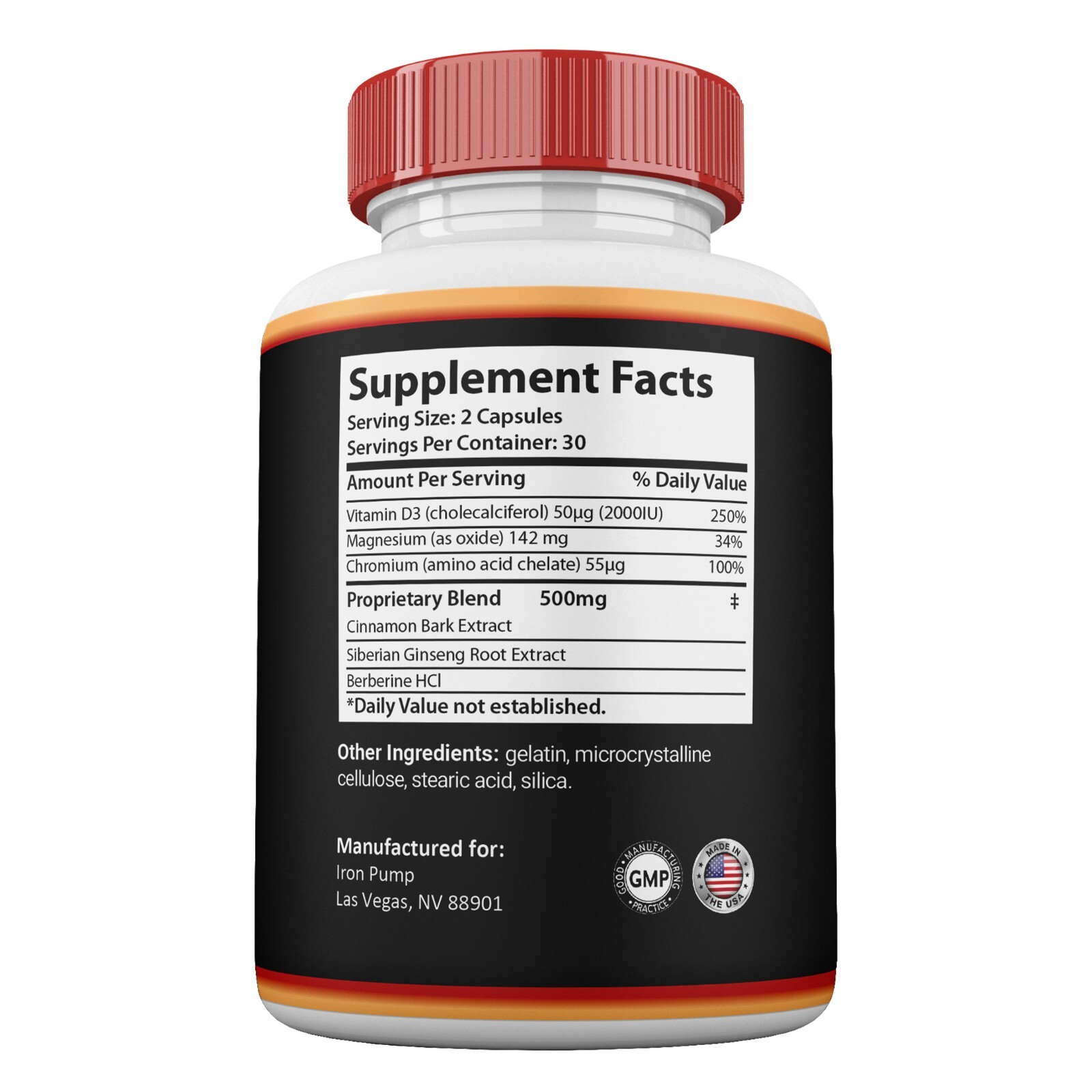 Iron Pump Max + Capsules, Iron Pump Max+ Pills for Men, Male Health (5 ...