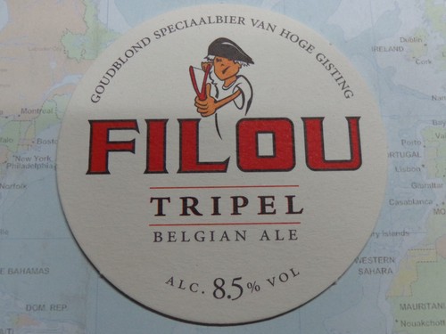 Bière Dessous ~ Brouwerij Van Honsebrouck Filou Tripel ~ Ingelmunster ...