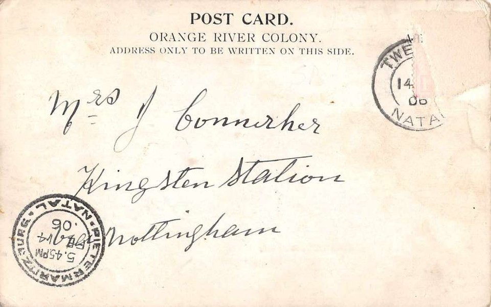 Jagersfontein South Africa Scenic View Antique Postcard J46781 | eBay