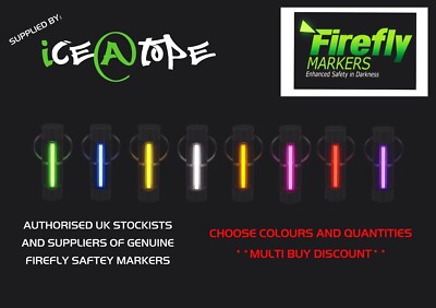 GENUINE FIREFLY MEGAGLOW SAFETY MARKER ISOTOPES KEYRING ICEATOPE Nite ...
