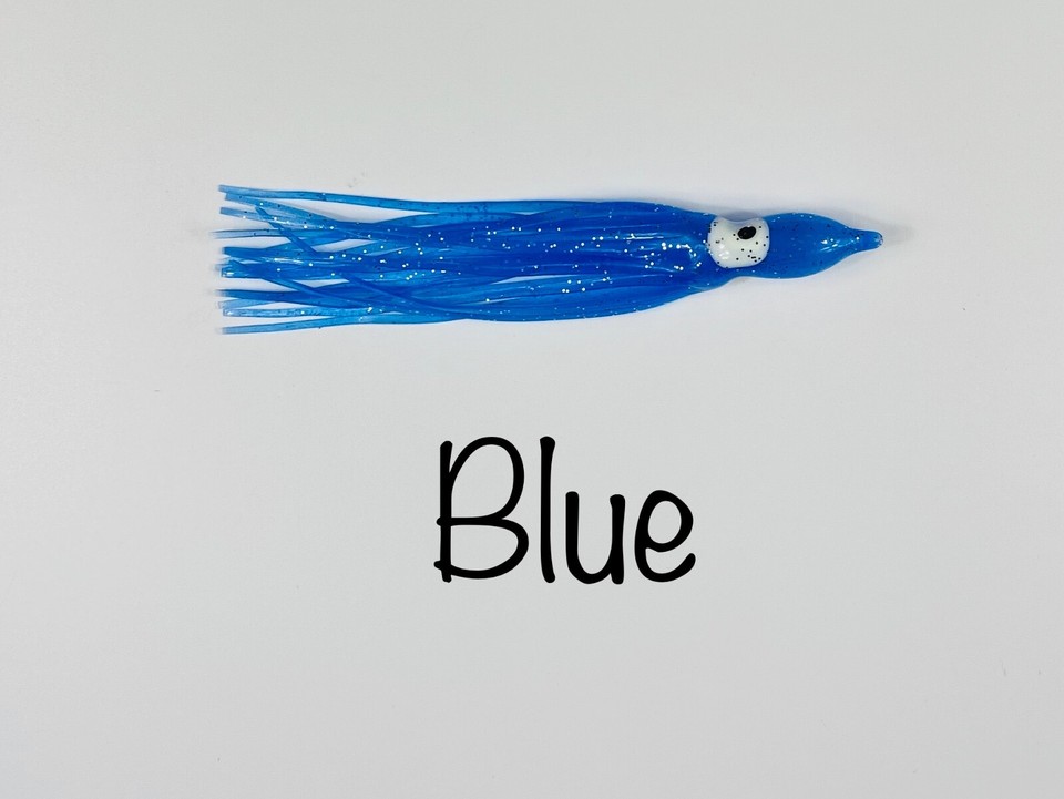 Rock Cod Rig - Single Squid - Choose Color Lingcod, Rock Fish, Red ...