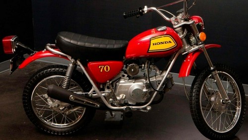 1973 Honda SL70 K1 Motosport - Fuel Tank & Side Covers Decal Decals Set ...
