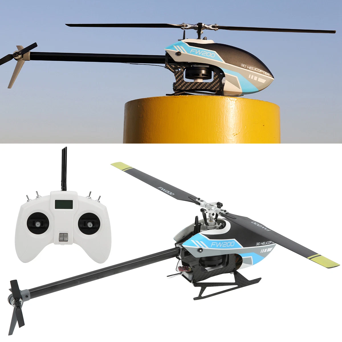 Remote Control Helicopter Flying
