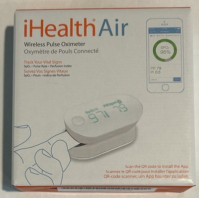 New/Sealed iHealth PO3 Air Wireless Fingertip Pulse Oximeter Bluetooth ...