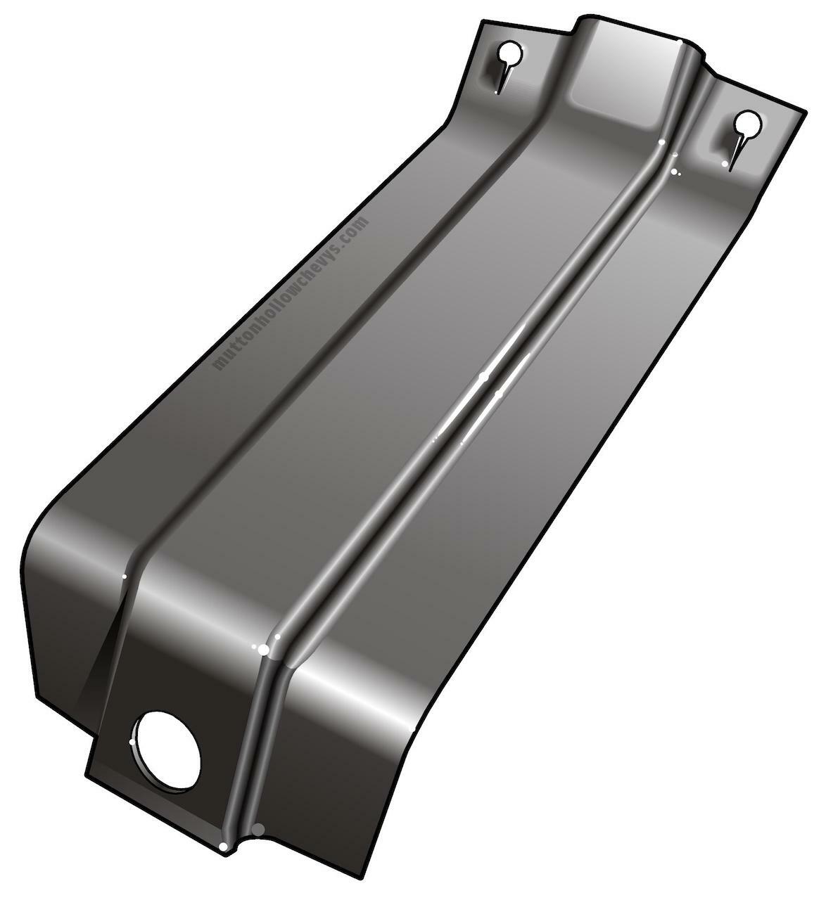 57 Chevy Fender To Inner Fender Brace 1957 Chevrolet New | eBay