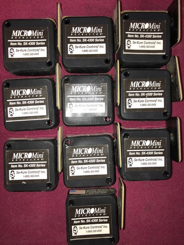 Micro Mini Retractor 4' Cable Theft Prevention Merchandise Display **10 ...