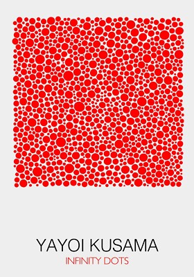Yayoi Kusama - Infinity Dots, 100 x 70 cm | eBay.de