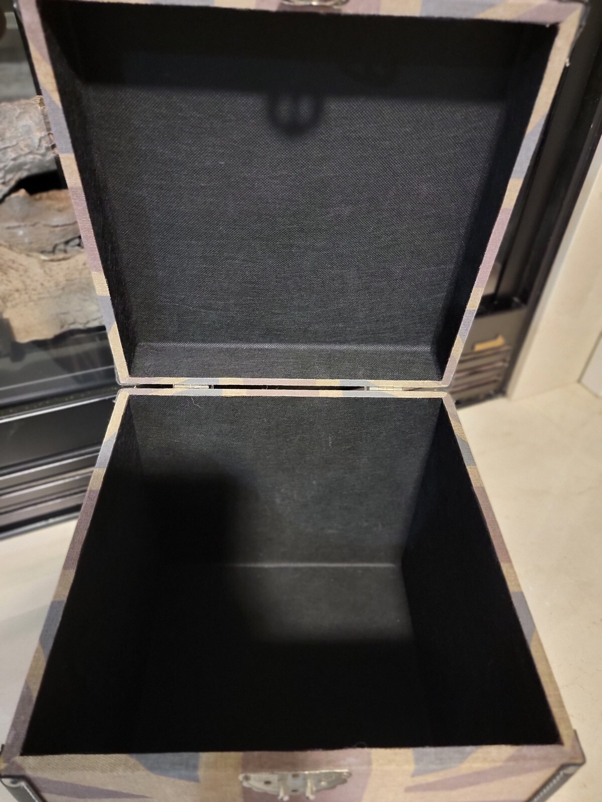 Union Jack Storage Box-medium sized trunk | eBay