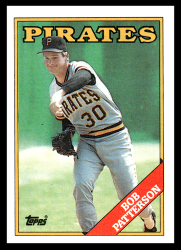 1988 Topps Bob Patterson #522 Pittsburgh Pirates MLB Baseball Rookie | eBay