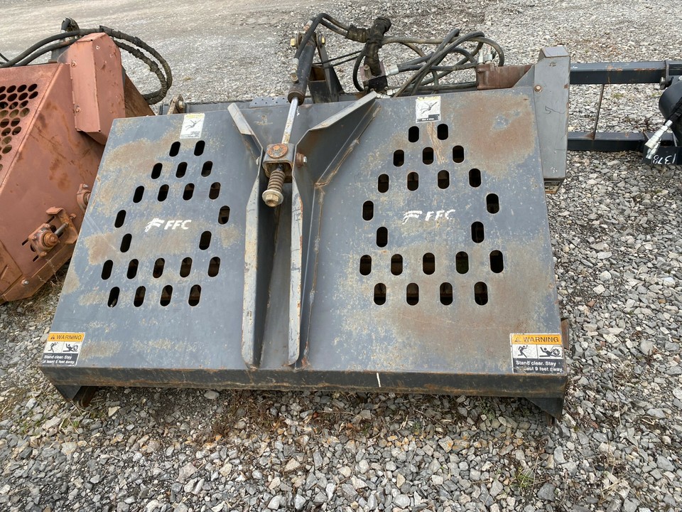 Used 66" FFC Rockhound Landscape Rake Skid Steer Attachment | eBay