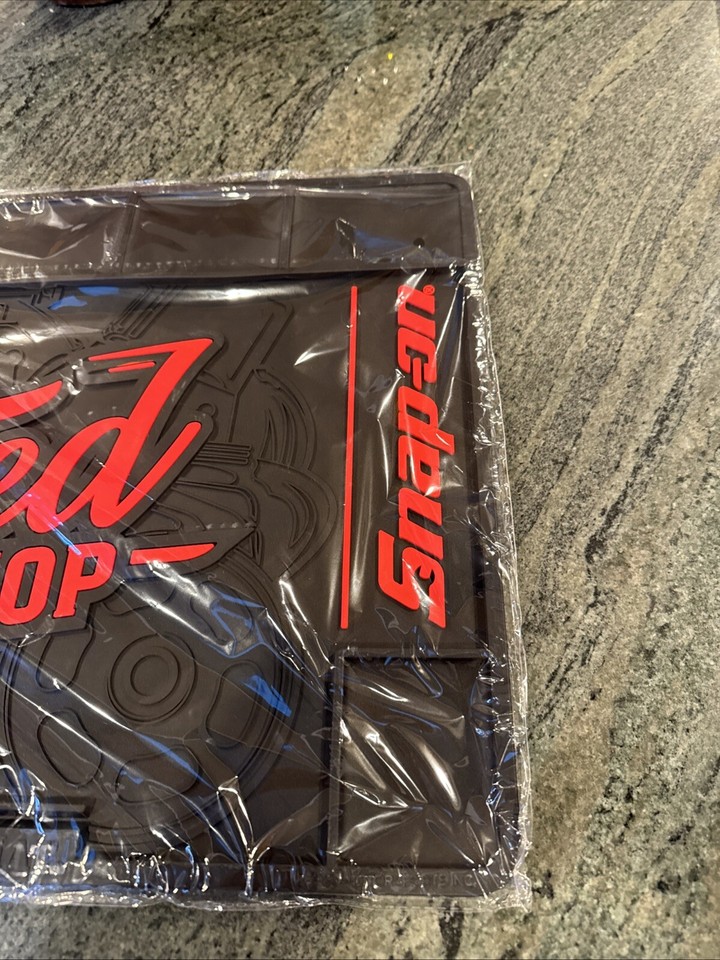 Snap On bench top mat 16x24 “the speed shop” sealed | eBay