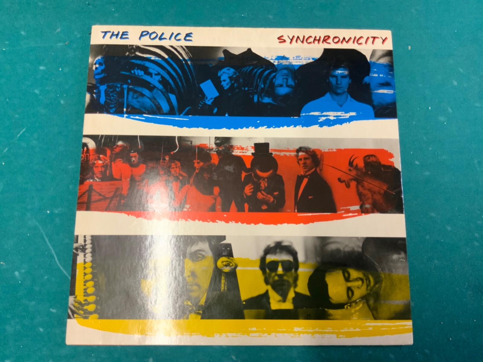 Album originale THE POLICE ""SYNCHRONICITY"" vinile Lp 1983 in perfette ...