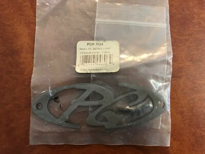 POP PG4 phoenix Gold Titanium Finish 4inch logo | eBay