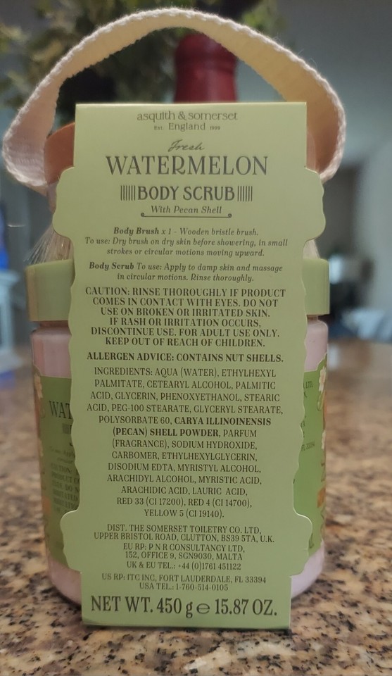 Asquith & Somerset Body Scrub Gift Set Watermelon Brand New Sealed FAST ...