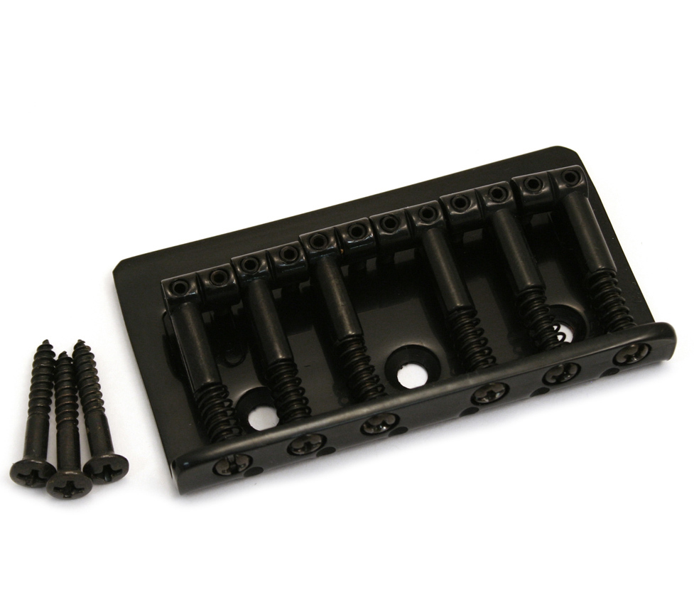 Black Universal Top Load Hardtail Guitar Bridge SB-0190-003 | eBay