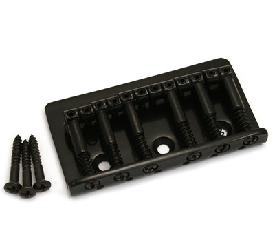 Black Universal Top Load Hardtail Guitar Bridge SB-0190-003 | eBay