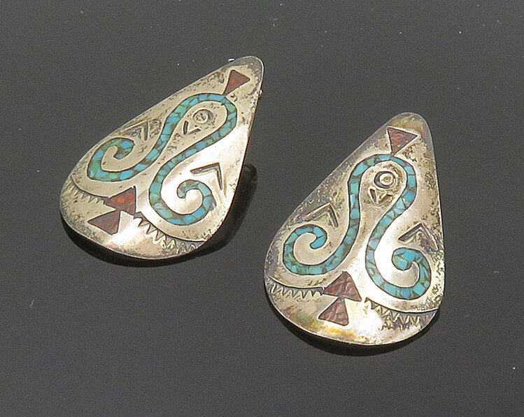 HENRY BACA NAVAJO 925 Silver - Vintage Turquoise & Co… - Gem