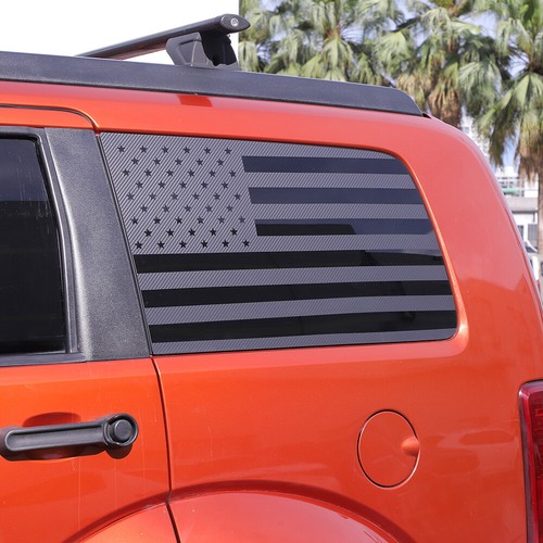 Carbon Fiber Rear Window Sticker Decal Trim For Dodge Nitro 2007-2012 ...