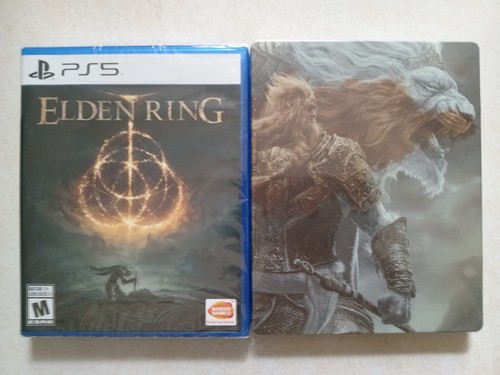 Elden Ring Game + Case + Limited Edition Steelbook - PS5 | eBay
