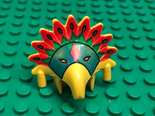 LEGO Minifig Headdress Jungle with Bird Pattern # 30276px1 # 5906 5986 ...