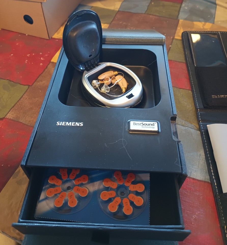 Siemens Pure 7 Mi RIC (1 Pair) With Carrying Case and Original Box | eBay