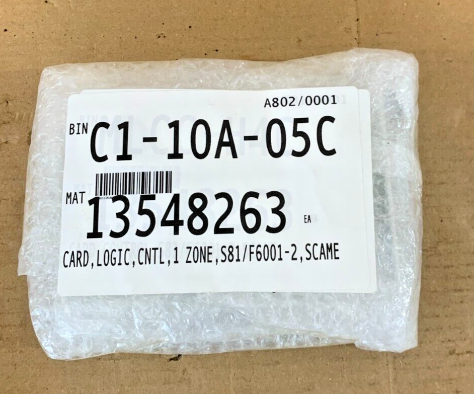 SCAME Sistemi Control Card for Fire Extinguishing System S81/F6001-2 ...