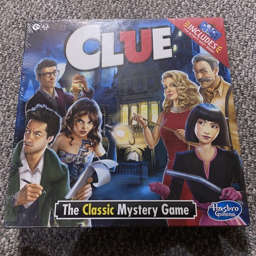 NEW Clue The Classic Mystery Board Game Hasbro BNIB 630509976546| eBay