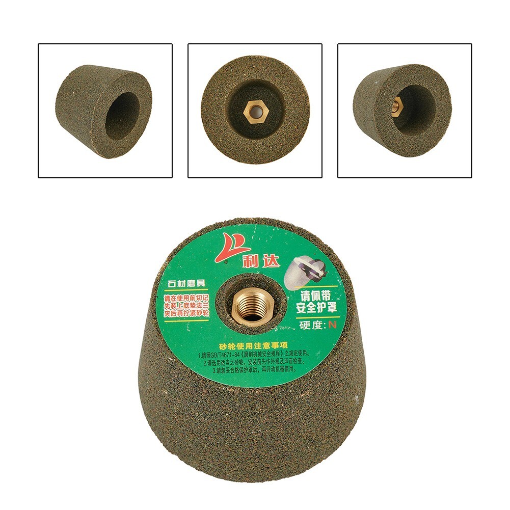 60grit Grinding Wheel Abrasive Rotary Tool Emery For Type 100 Angle ...