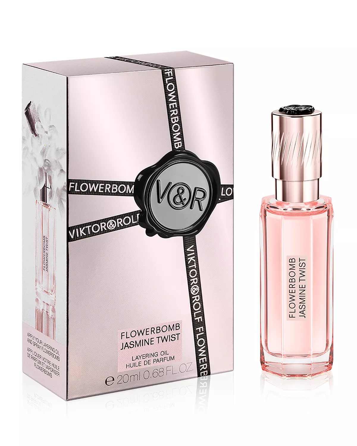 Flowerbomb Viktor & Rolf 0.68 oz / 20 ml Jasmine Twist Layering Oil | eBay