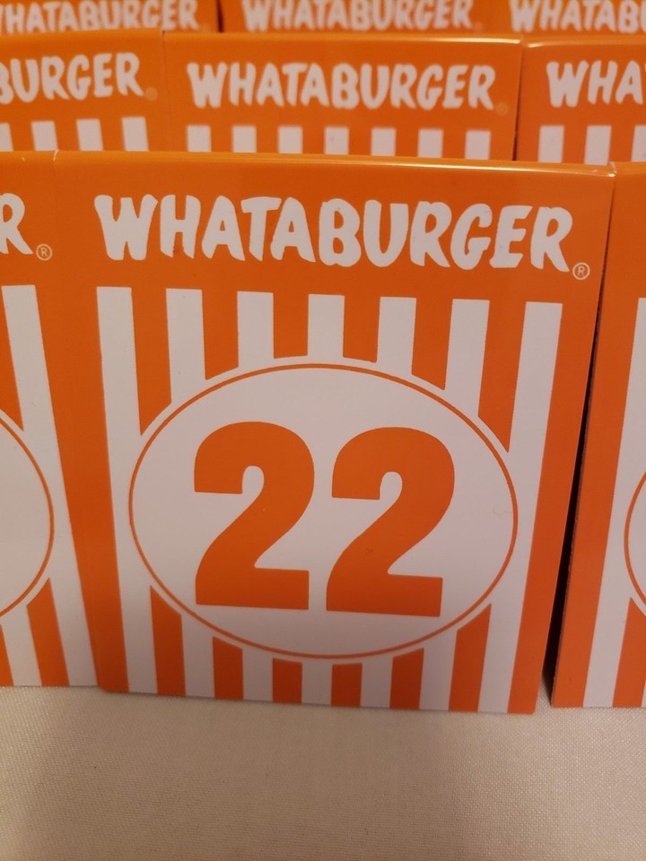 Individual WHATABURGER Restaurant Table Tent Numbers - Modern Glossy | eBay