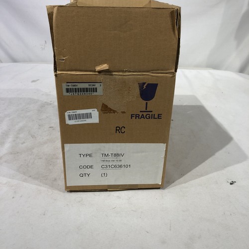 Epson TM-T88IV POS Compact Thermal Receipt Ticket Printer, Open Box | eBay