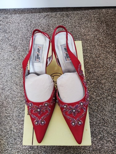 Women's Red Platform Slingback Shoes | eBay UK