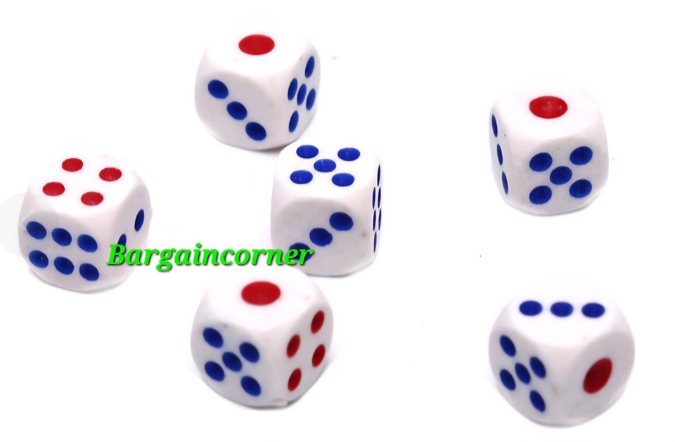 Playing Dice Set Bingo Dice Rolling Dice Table Board Games 1.4cm ...