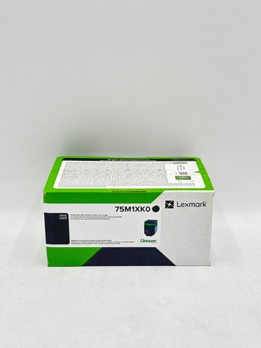 Original Lexmark 75M1XK0 Black CS632 CX635 Toner Cartridge Ink Extra ...