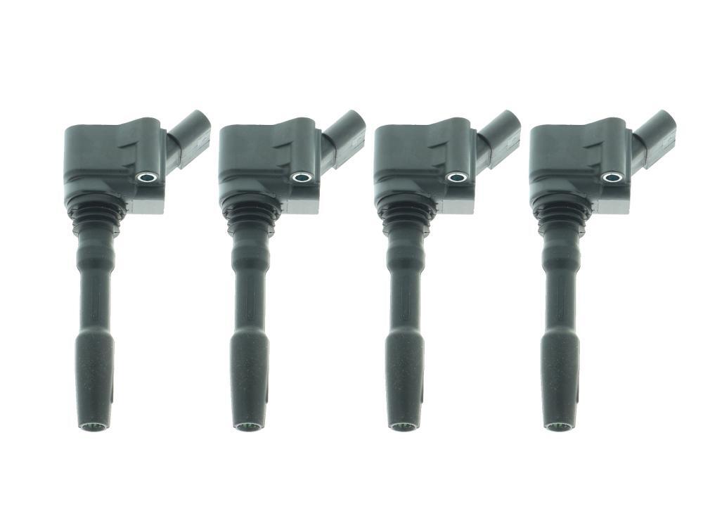 Bosch Set of 4 Ignition Coils for A3 A4 Q5 Q7 Beetle Golf Jetta Passat ...
