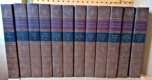 1969 Encyclopedia Britannica, Complete 23 Volume Set + Index & Atlas | eBay