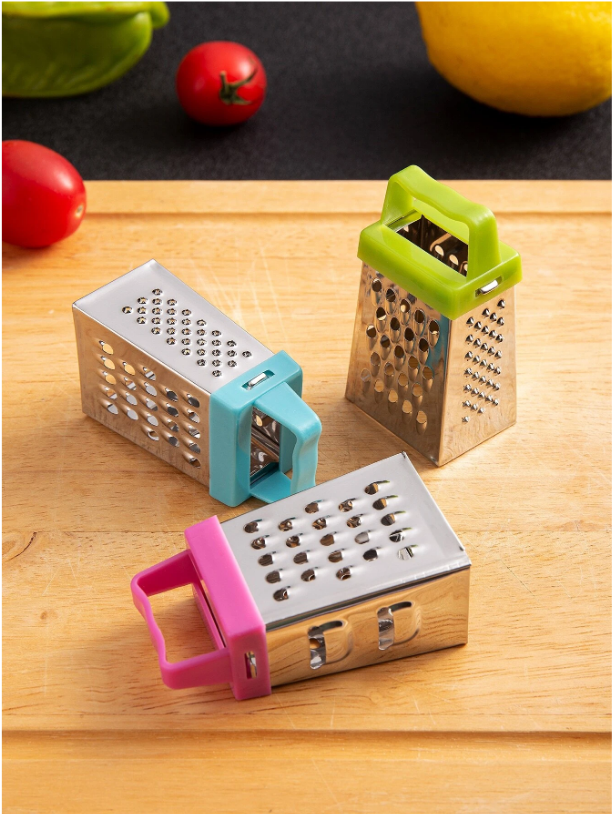 Stainless Steel Mini Cheese Grater Random Color Small Box Graters for ...