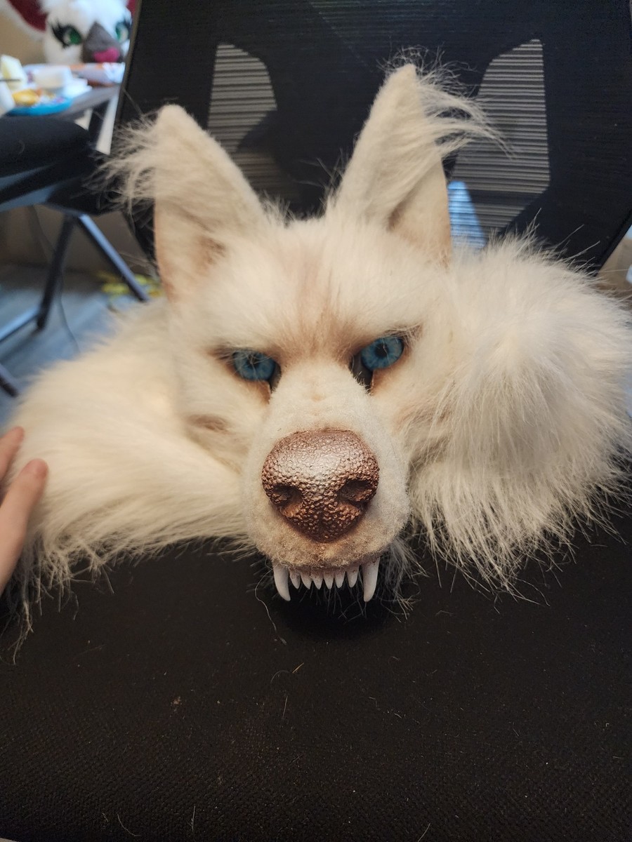 Realistic Wolf Fursuit