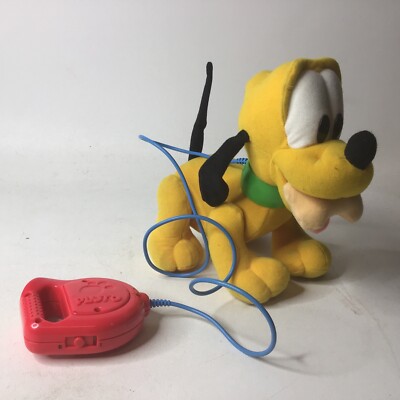Vintage 1999 Disney Mattel Walk 'N Wag Baby Pluto On Leash Toy Dog ...
