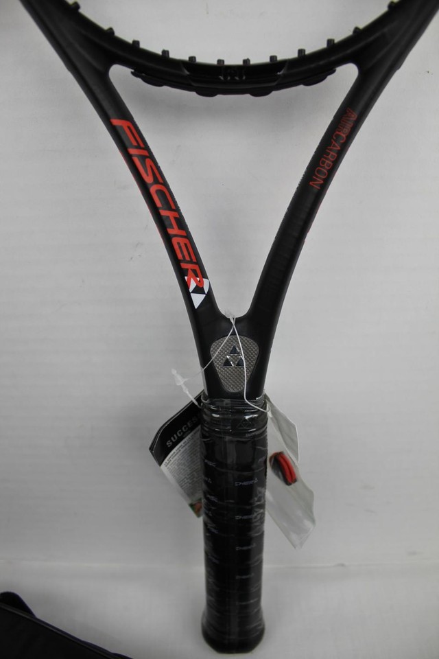Fischer Pro Number 1 Tennis Racket (R12004) w/ Cover - 4 5/8 in ...
