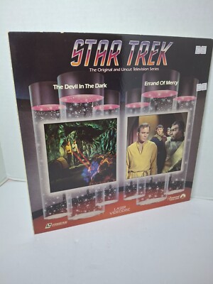 Star Trek Original Series, Devil In The Dark, Errand Of Mercy, Laser ...