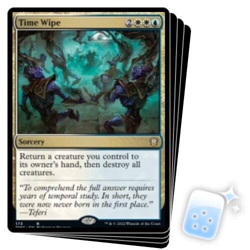 TIME WIPE X4 Dominaria United: Commander Magic MTG MINT CARD | eBay