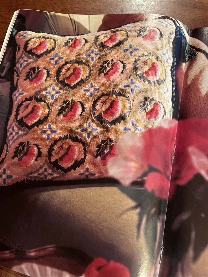 Cross Stitch & Needlework Dec 1996 Christmas Plate Erica Wilson Celtic ...