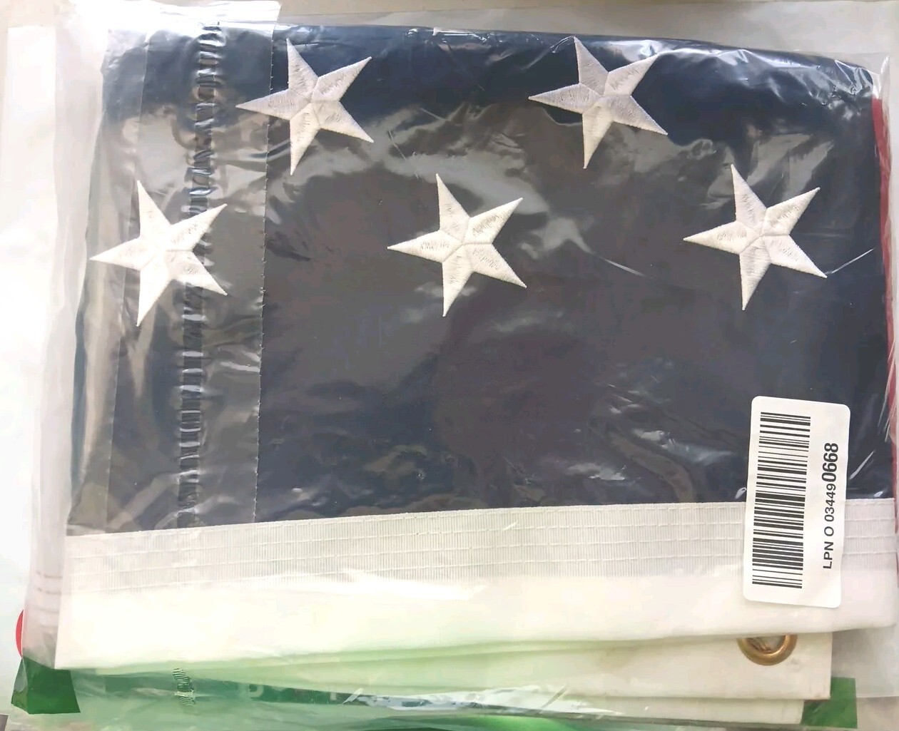 TNS This 4x6 FT Outdoor Embroidered American Flag is the most Durable ...