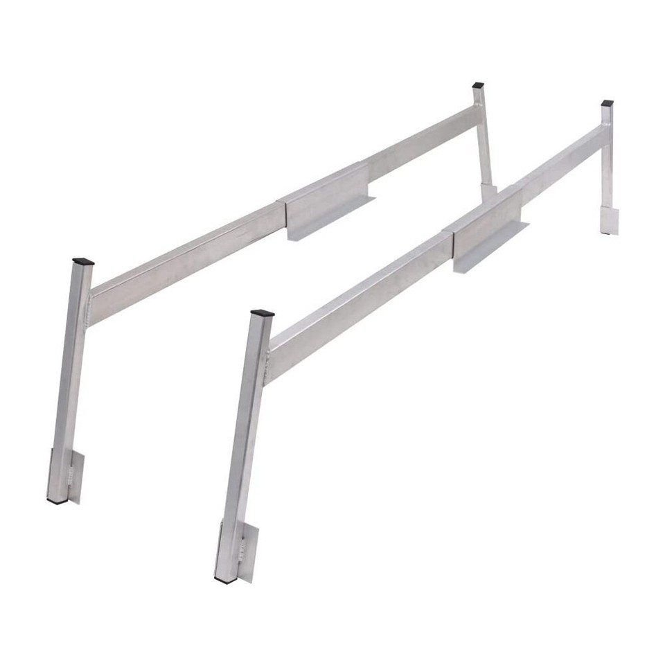 Adjustable Aluminum Ladder Rack for Enclosed Trailers & Toppers 400lbs ...