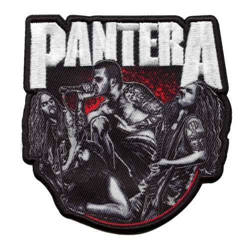 Pantera Vulgar Members Patch Arlington Rock Band Sublimated Embroidery ...