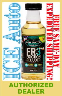 Hot Shot's Secret FR3 Friction Reducer 16oz Gas Diesel Hot Shots FR3 ...