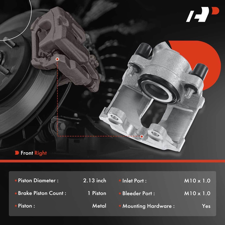 A-Premium Front Right Brake Caliper for BMW E36 E46 E85 318is 320i 325i ...