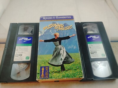 The Sound of Music (VHS 2-Tape Set) Rodgers & Hammerstein Golden ...